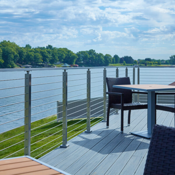 Waterfront Stainless Steel Cable Railing - Viewrail