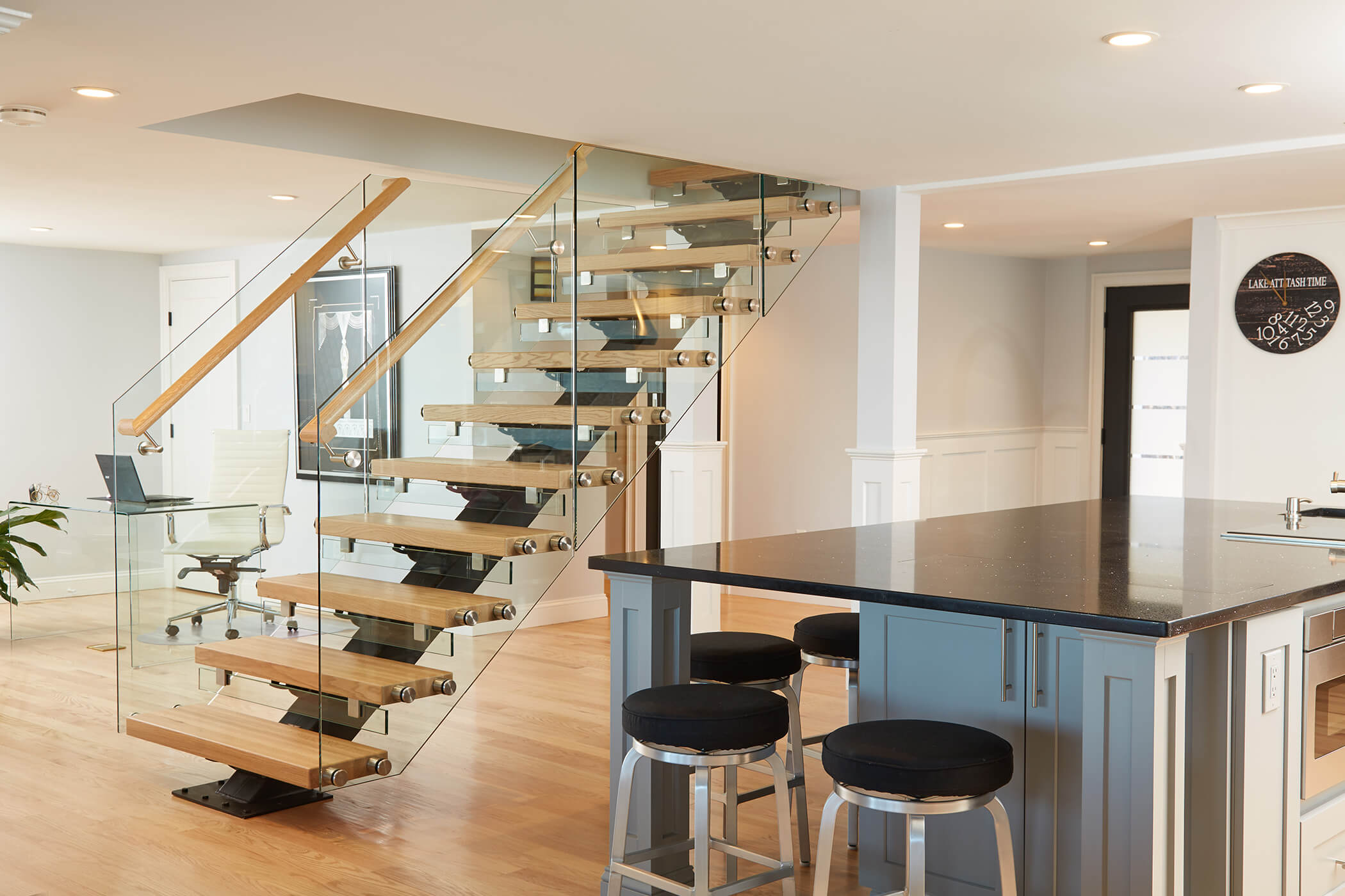 Viewrail Floating Stairs And Modern Railing For Stairs