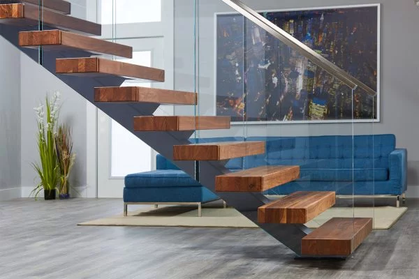 About Floating Stairs: Structural Details, How They Work