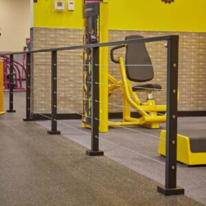 Cable Railing for Exercise Center - Viewrail