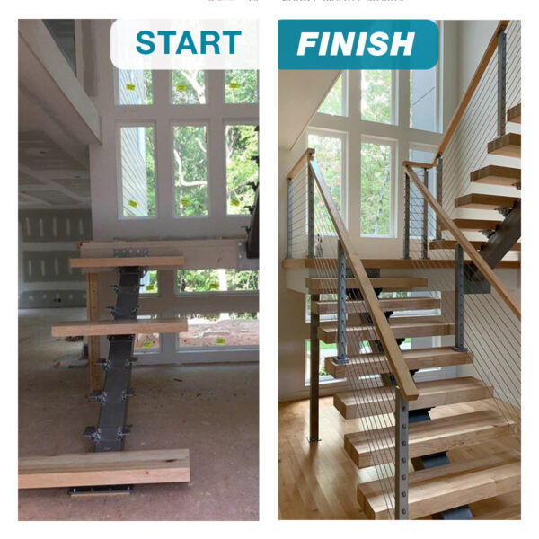 Open Riser Staircase vs Mono Stair Stringer: Main Differences