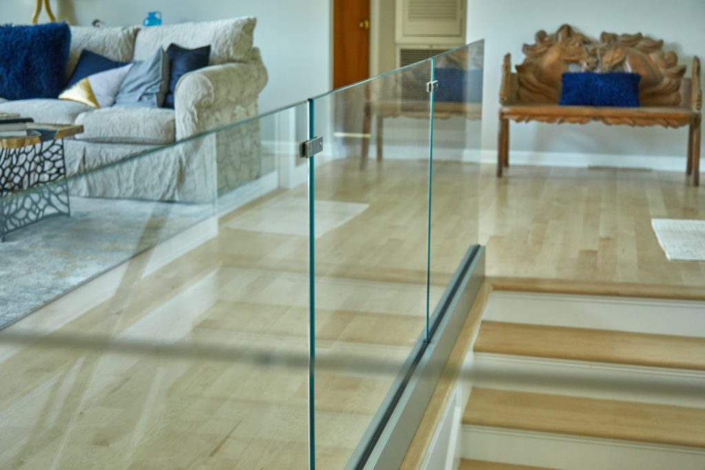 Open Concept Glass Railing Shoe Railing Glass Railings Viewrail