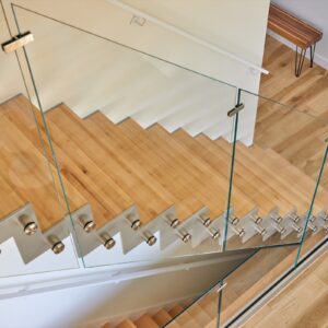 Floating stairs | Mono Stringers, Open Riser Stairs, & Floating Stair ...