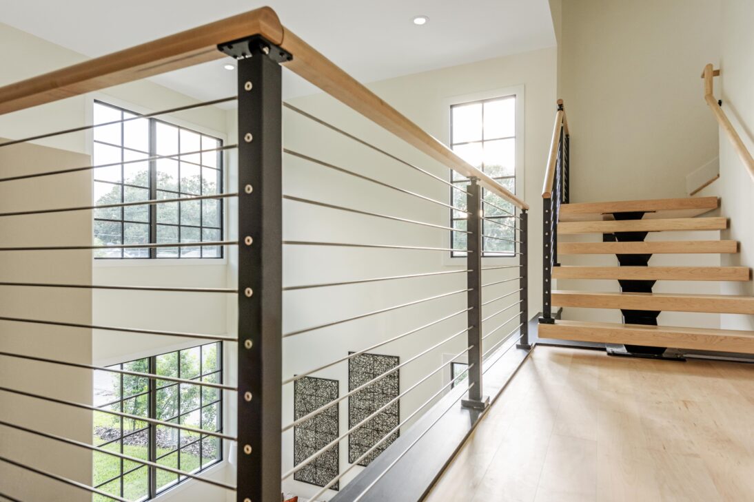 Strong, Modern Cable Railing with Upgraded Infill | Viewrail