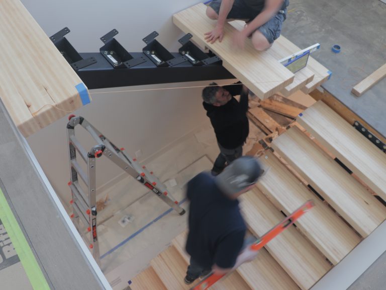 Building Floating Stairs Installation Guide | Viewrail