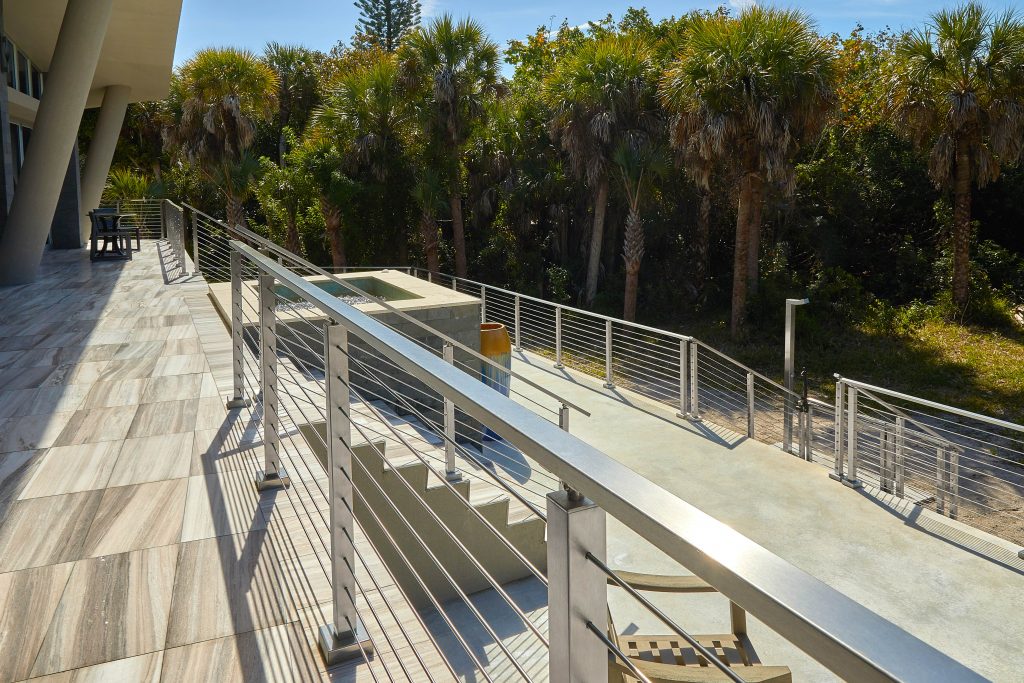 Strong, Modern Cable Railing with Upgraded Infill | Viewrail