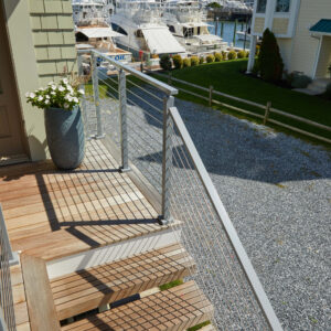 Exterior FLIGHT Mono with Endurance Rod Infill - Viewrail