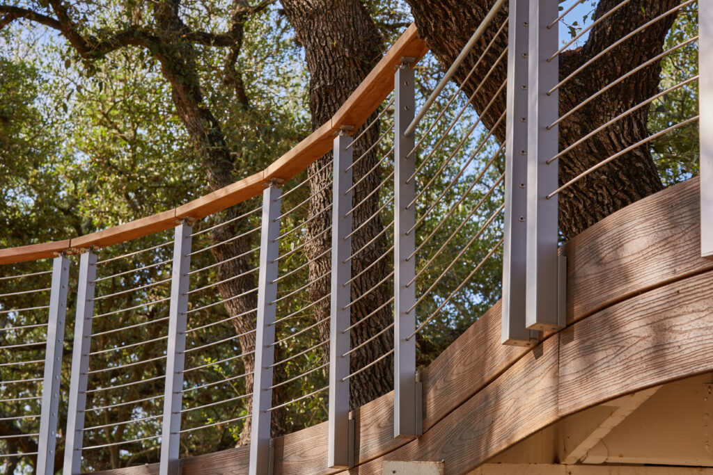 Strong, Modern Cable Railing with Upgraded Infill | Viewrail