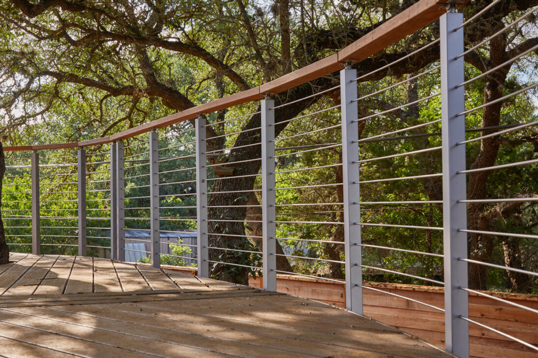 Strong, Modern Cable Railing with Upgraded Infill | Viewrail