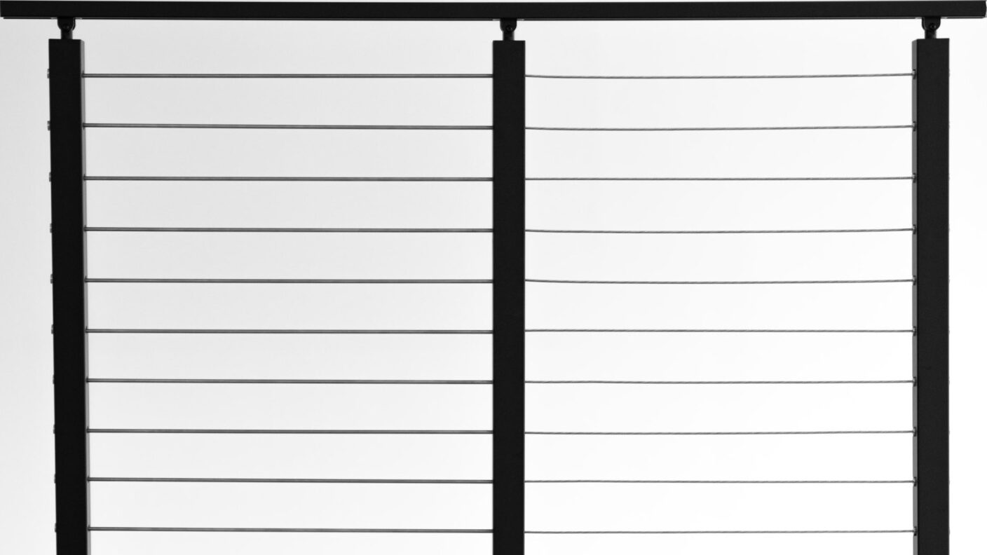Strong, Modern Cable Railing with Upgraded Infill | Viewrail