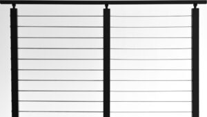 Strong, Modern Cable Railing with Upgraded Infill | Viewrail