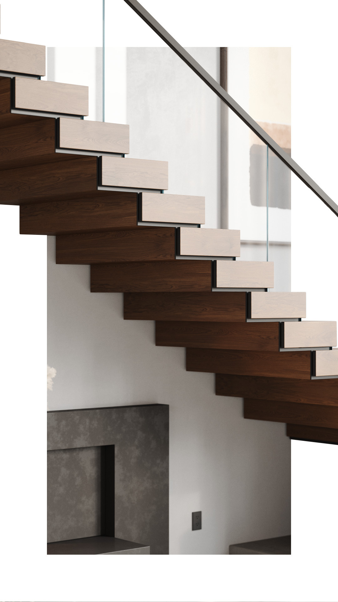 FLIGHT Stack - Modern Floating Stairs