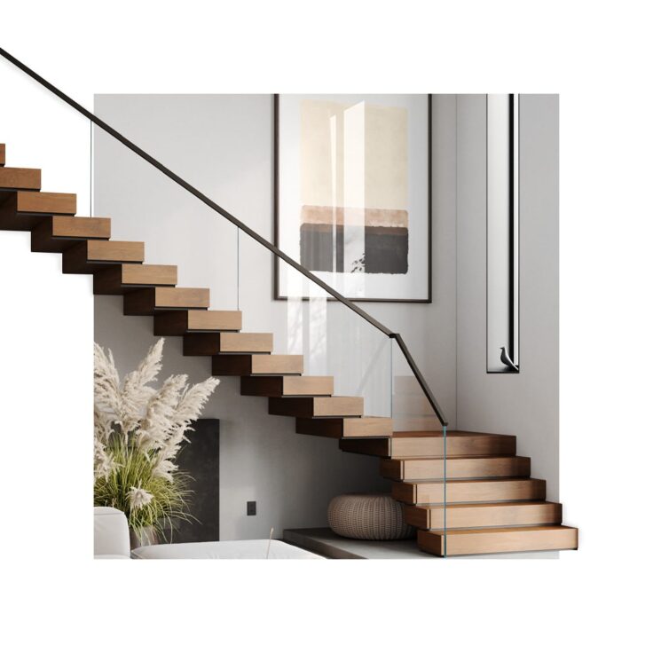 FLIGHT Stack - Modern Floating Stairs