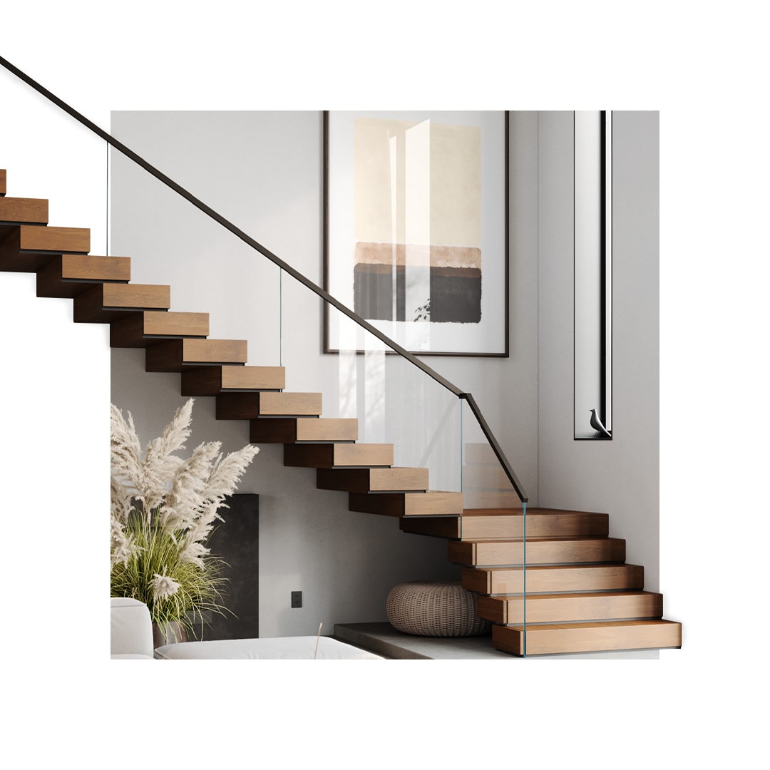 FLIGHT Stack - Modern Floating Stairs