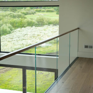 Indoor Glass Railing New Construction Home - Viewrail