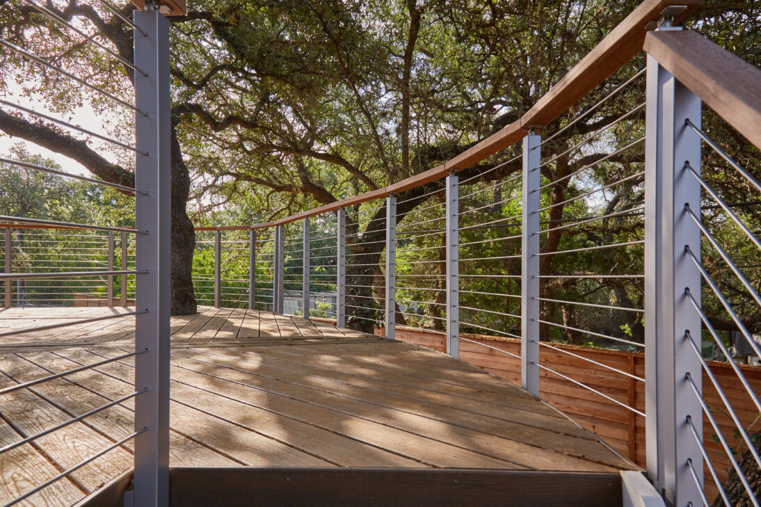 April Wilkerson’s Curved Floating Deck | Viewrail