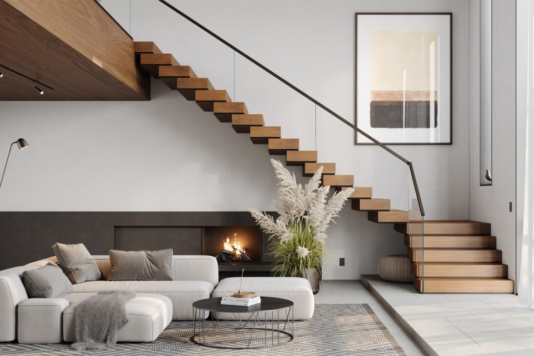 4 Ways Floating Stairs Can Enhance Your Home Design | Viewrail