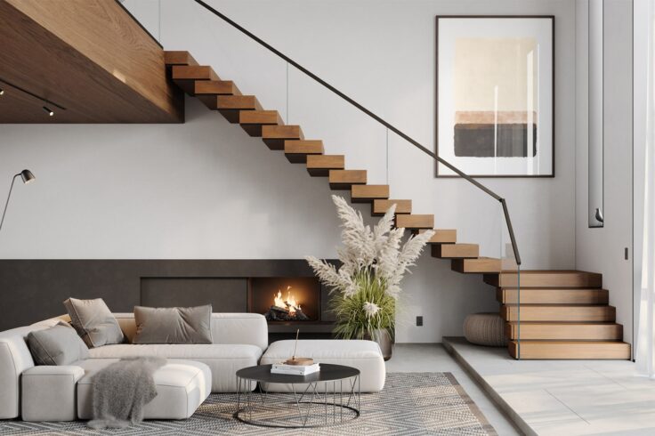 4 Ways Floating Stairs Can Enhance Your Home Design | Viewrail