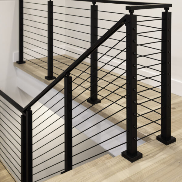 Stark Contrast with Light FLIGHT Mono with Dark Onyx Rods - Viewrail