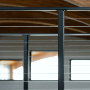 Bright, Natural FLIGHT Mono with Express Cable Railing - Viewrail