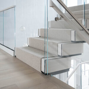 Ultra Modern FLIGHT Stack System with Glass Railing - Viewrail
