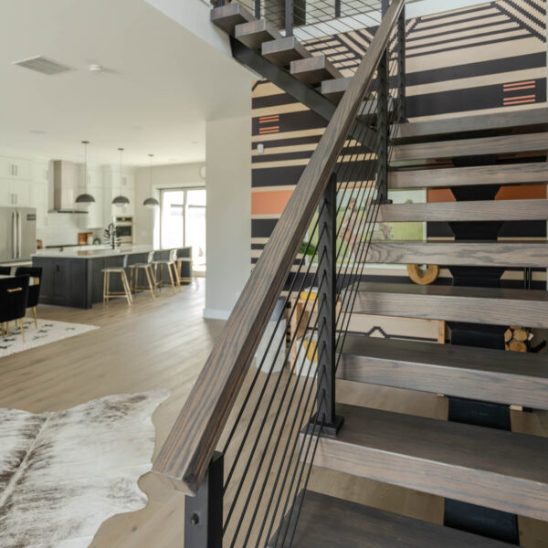 FLIGHT Mono System with Vertical Rod Railing - Viewrail