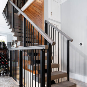 FLIGHT Mono System with Vertical Rod Railing - Viewrail