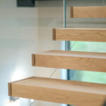 Multiple System FLIGHT Mono system with Glass Railing - Viewrail