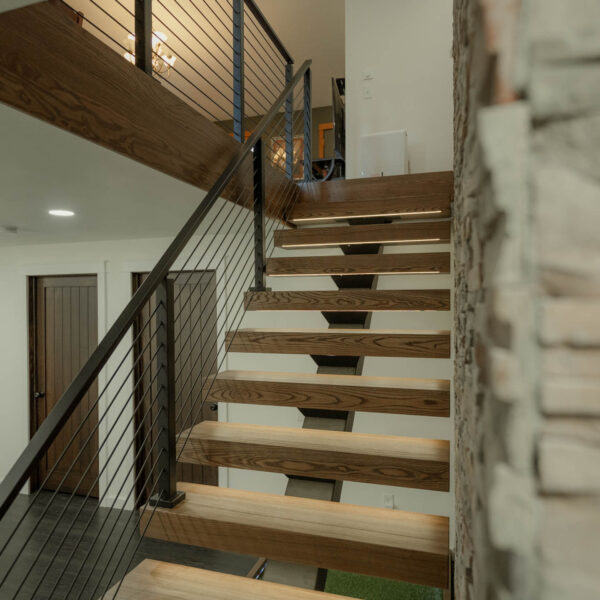 FLIGHT Mono System with Vertical Rod Railing - Viewrail