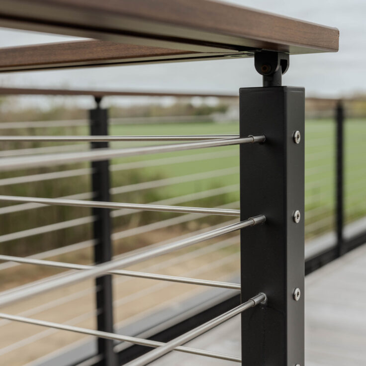 Rod Railing Roof Deck - Viewrail