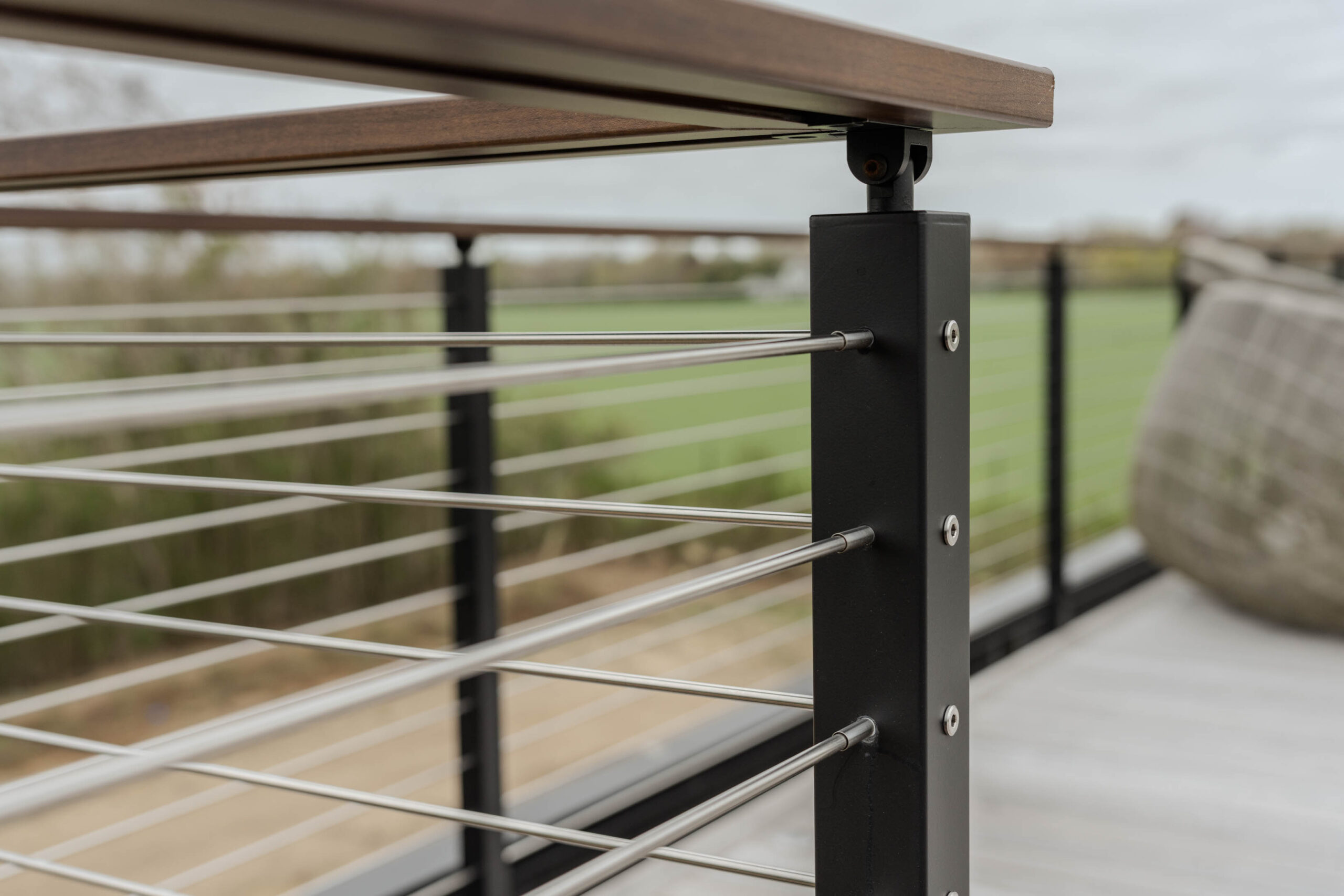Rod Railing Roof Deck - Viewrail