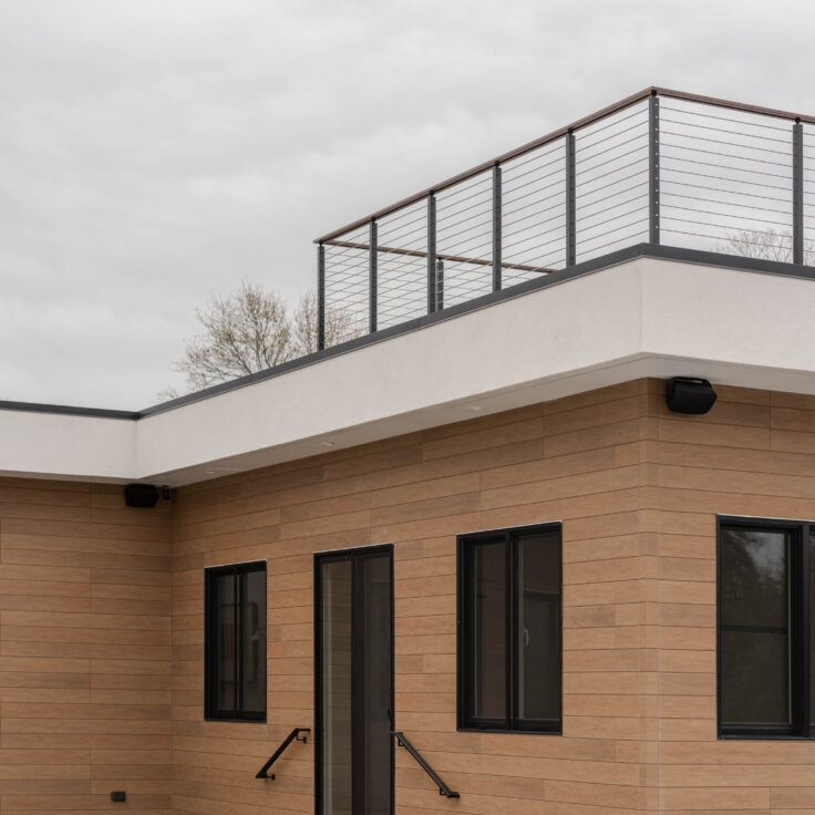 Rod Railing Roof Deck - Viewrail