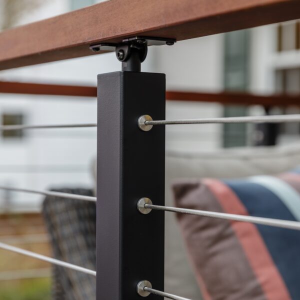 Cozy Front Porch with DriveTite Cable Railing | Viewrail