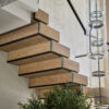 Luxurious and Natural FLIGHT Stack with Glass Railing | Viewrail